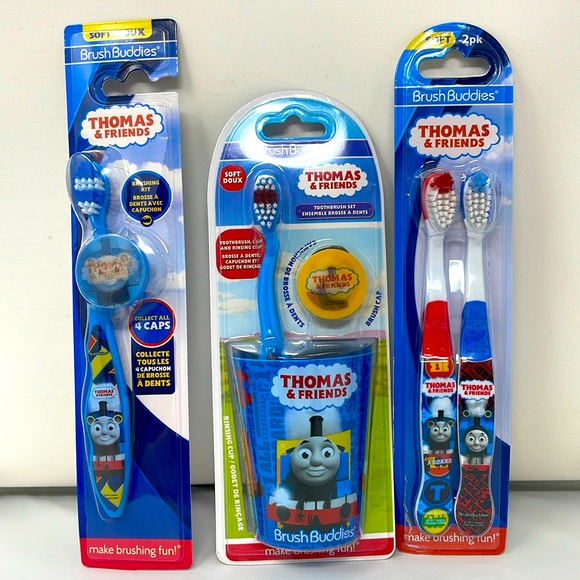 Thomas & Friends | Bath, Skin & Hair | Brush Buddies Tooth Brush Set ...